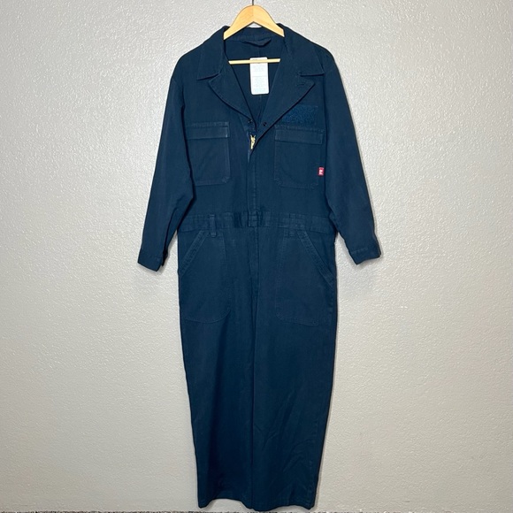 Military | Other | Us Navy Blue Flame Resistant Utility Coveralls ...